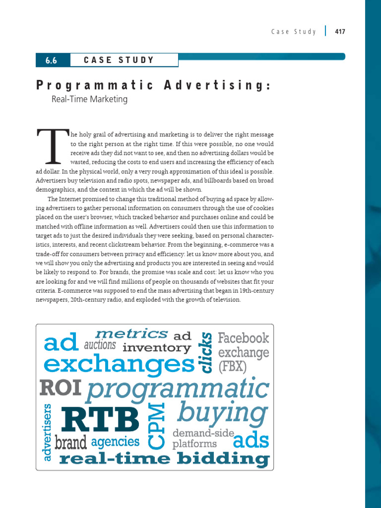 e-commerce case-studies-Programatic Advertising | PDF | Advertising | Online Advertising