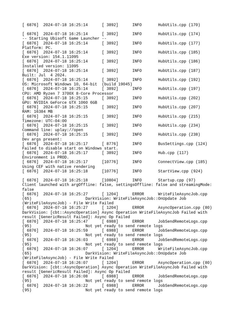 launcher_log | PDF | Graphics Processing Unit | 64 Bit Computing