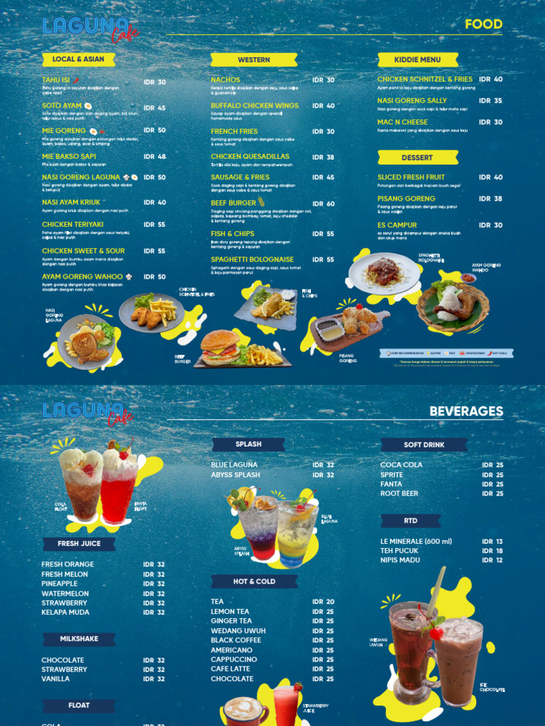 Laguna Menu | PDF