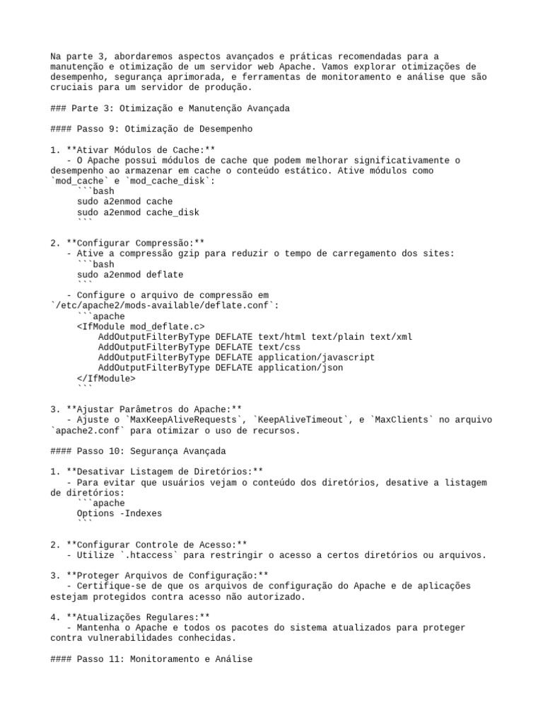 como instalar um servidor de internet 3 | PDF | Servidor (informática ...