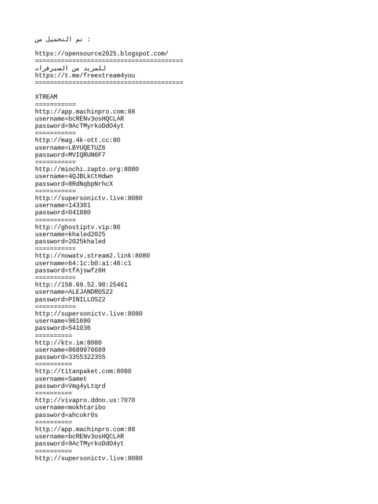 Xtream M3u 4-3-2025 | PDF