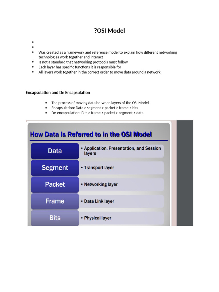 DCCN Lec 10 and 11 and 12 Substitute | PDF | Computer Network | Osi Model