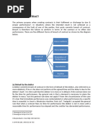 Mora Debitoris and Creditoris Explained | PDF | Breach Of Contract | Debtor