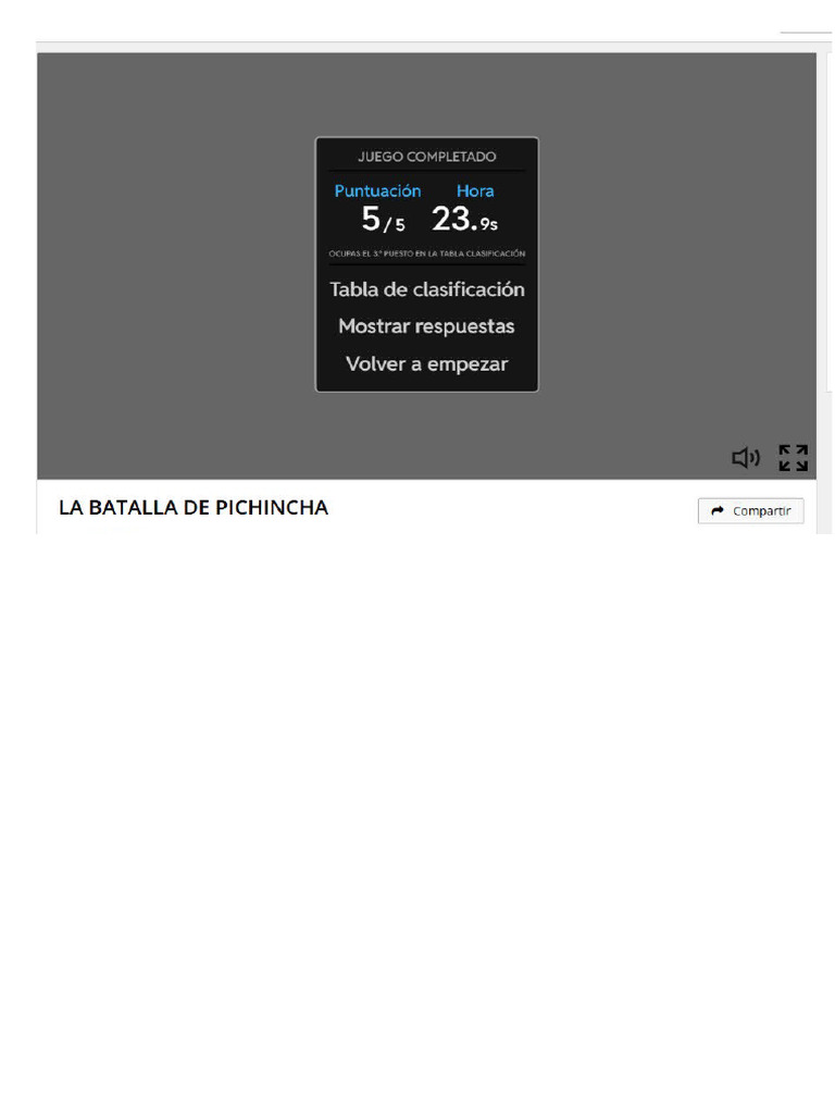 Btalla de Pichincha | PDF