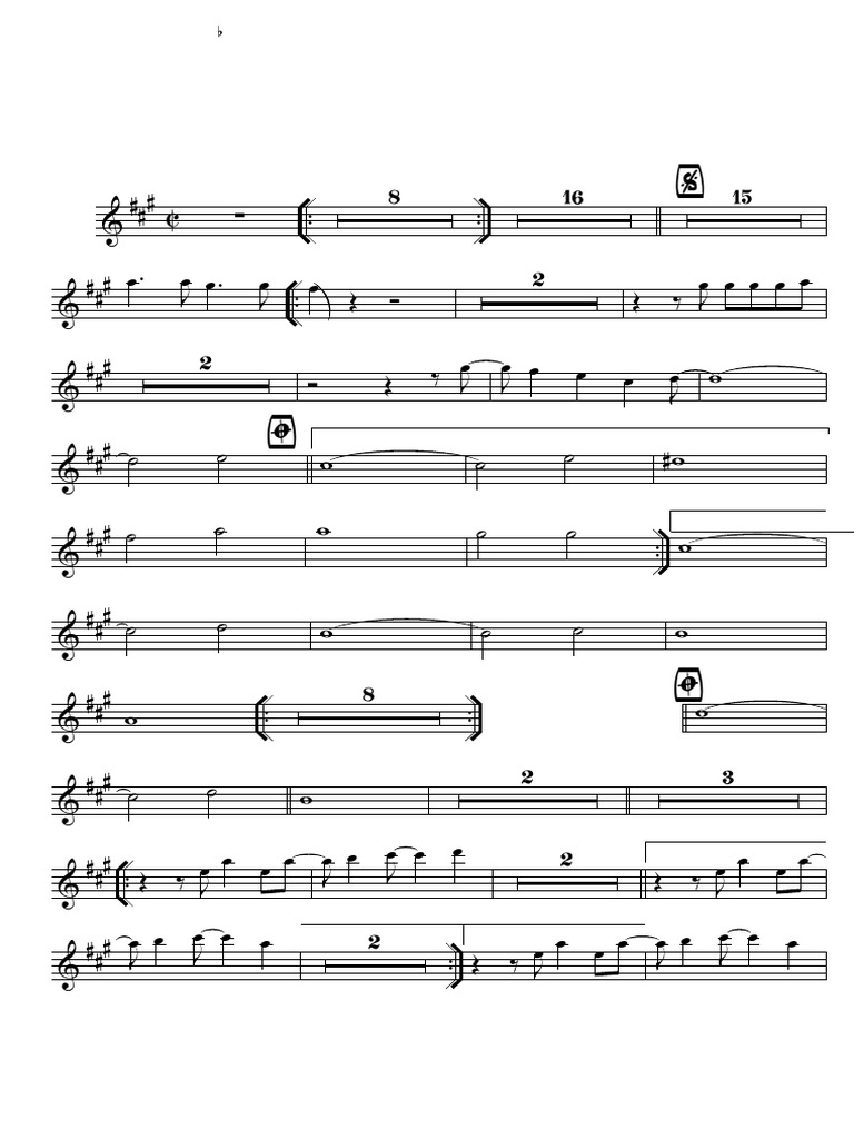 FLOR PALIDA - Trumpet in BB 1 - Trumpet in BB 1 | PDF