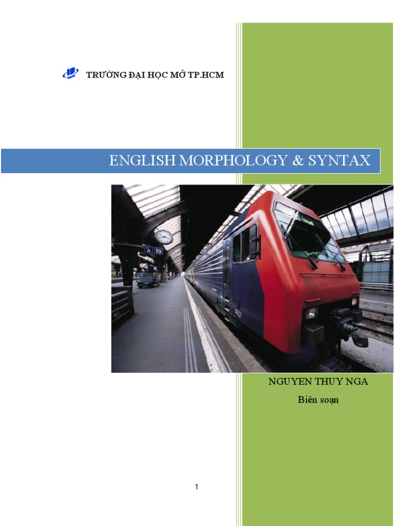 Syntax and Morphology | PDF | Adjective | Phrase