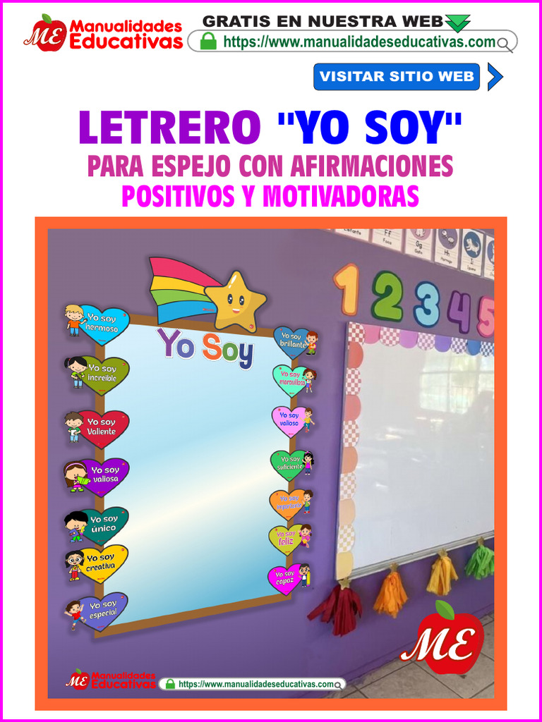 Laminas Estacion de Afirmaciones Yo Soy | PDF