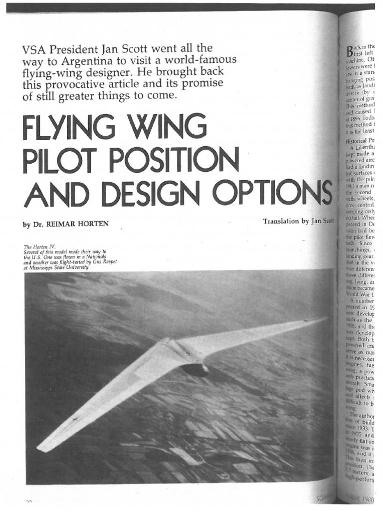 1980 Horten | PDF