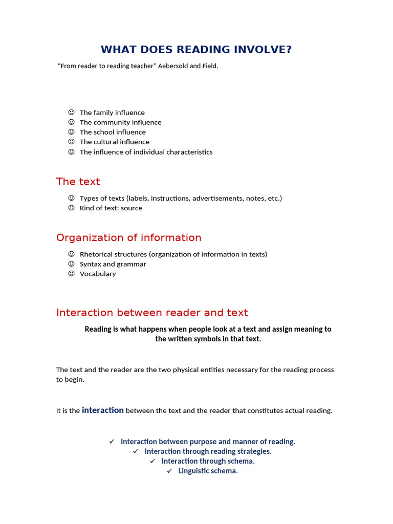Understanding the Reading Process | PDF | Reading Comprehension ...