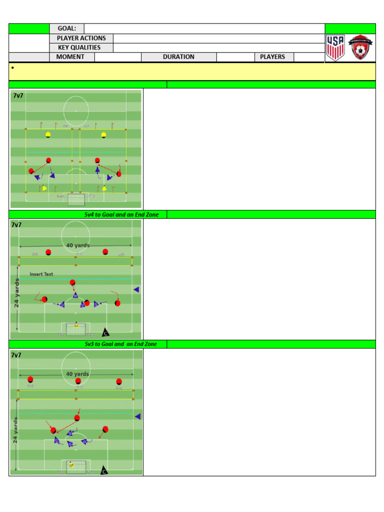 6-U10 Prev Opp From Scoring Goals 1 - Fall 2019 | PDF | Sports Rules ...