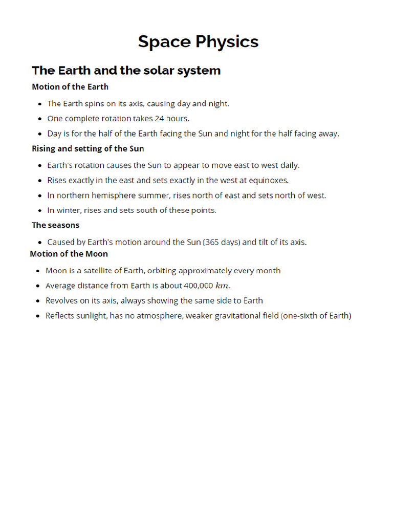 Space | PDF