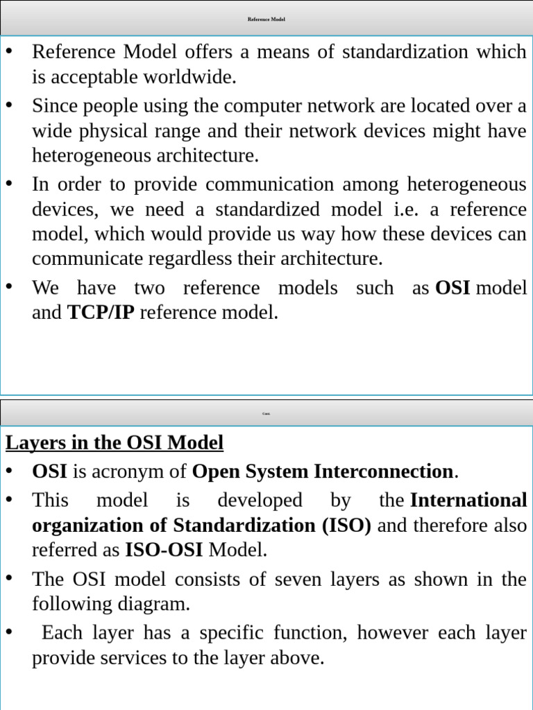 OSI Model Protocols Overview | PDF | Internet Protocol Suite | Osi Model