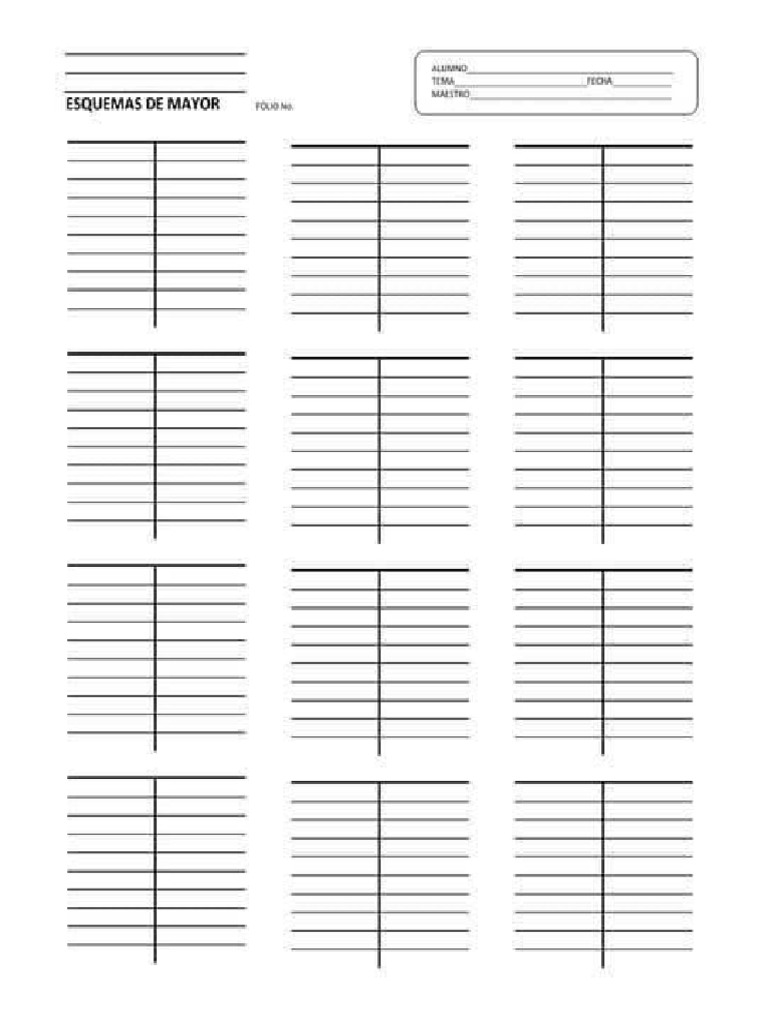Hoja Cuentas T | PDF