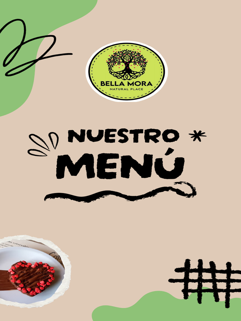 Menú Bella Mora | PDF | Té | café