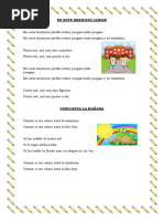 Letra Masha y El Oso | PDF