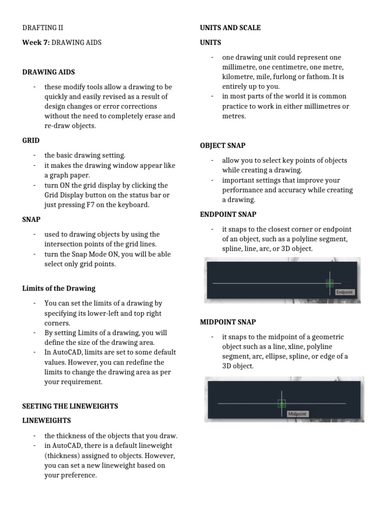 Drafting Ii - Week 7 Lesson | PDF | Ellipse | Elementary Geometry