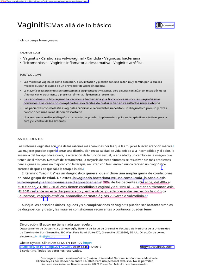 Vaginitis Beyond The Basics, The Clinics - En.es | PDF | Candidiasis | Vagina