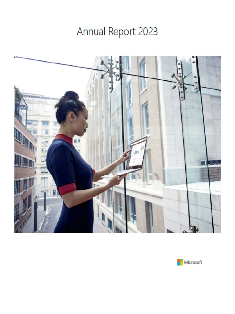 Microsoft Annual Report 2023 | PDF | Earnings Per Share | Equity (Finance)