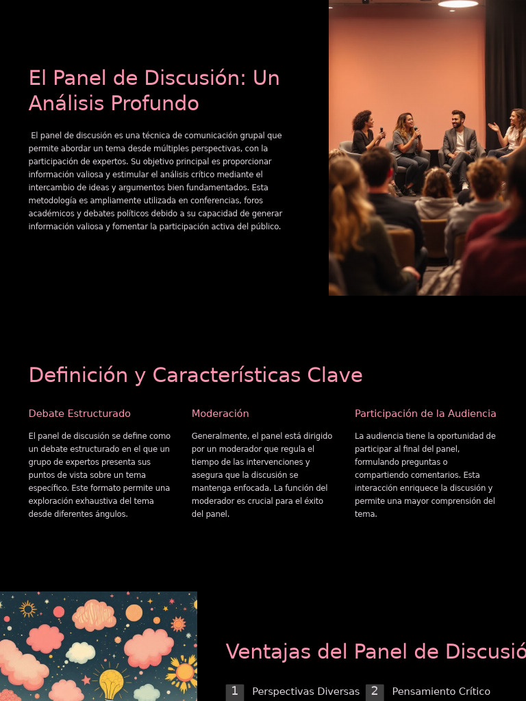 El Panel de Discusion Un Analisis Profundo | PDF | Pensamiento ...