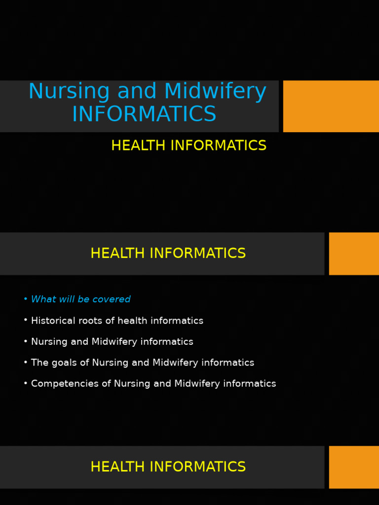Health Informatics CH2 | PDF | Health Informatics | Nursing
