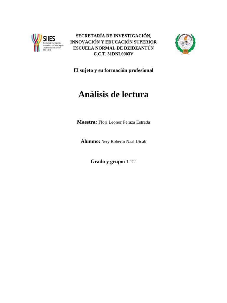 Analisis de La Lectura - Naal Uicab Nery | PDF | Sociedad | Globalización