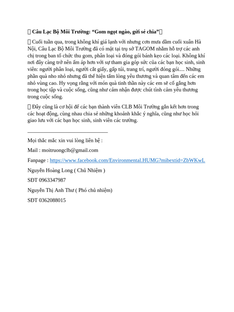 ? Tham Gia H TR TAGOM | PDF