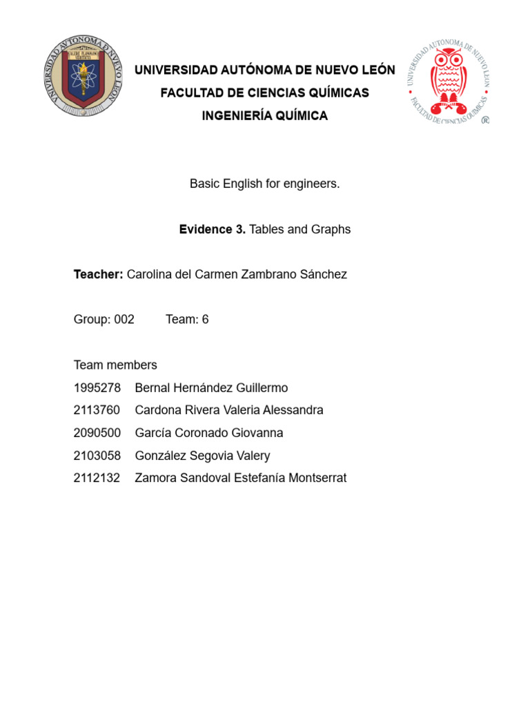 Ev 3 Tables and Graphs | PDF