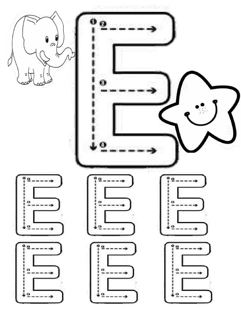 Trazo de Las Vocales | PDF