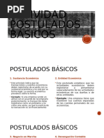 Postulados Básicos y Ejemplo | PDF | Contabilidad | Business