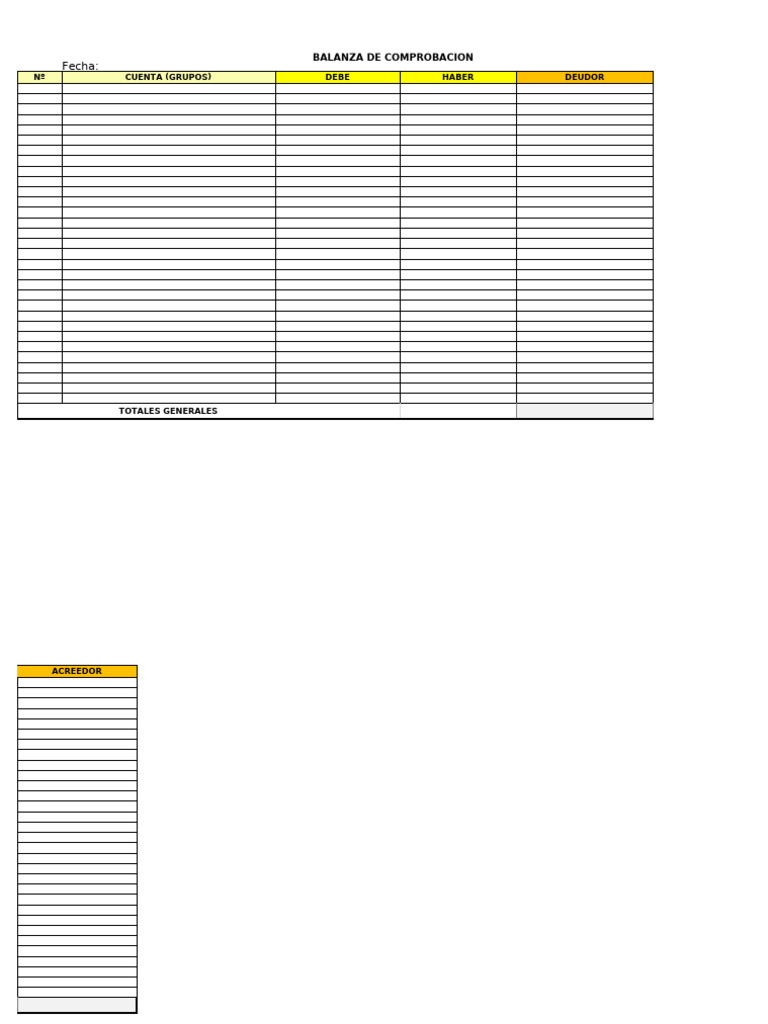 Balanza de Comprobacion 2. | PDF
