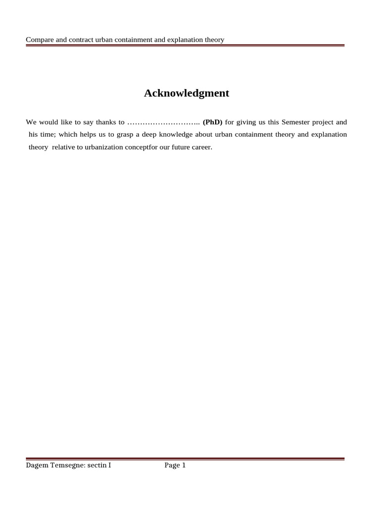 Urban Containment vs. Explanation Theory | PDF | Urban Sprawl | Transport