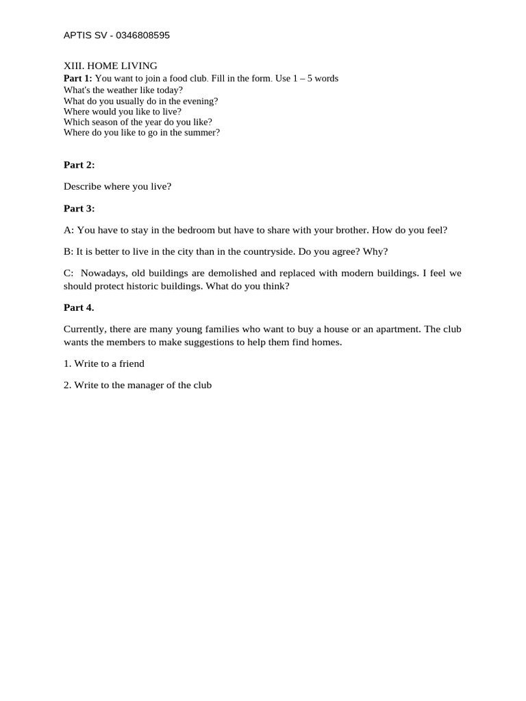 Mini Test | PDF