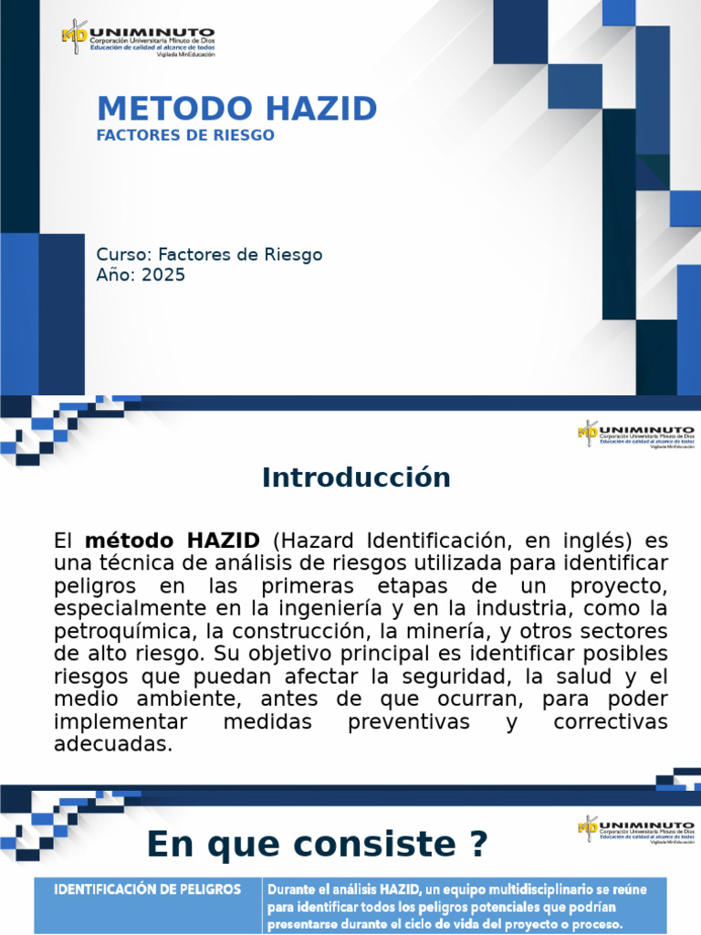 Metodo Hazid | PDF