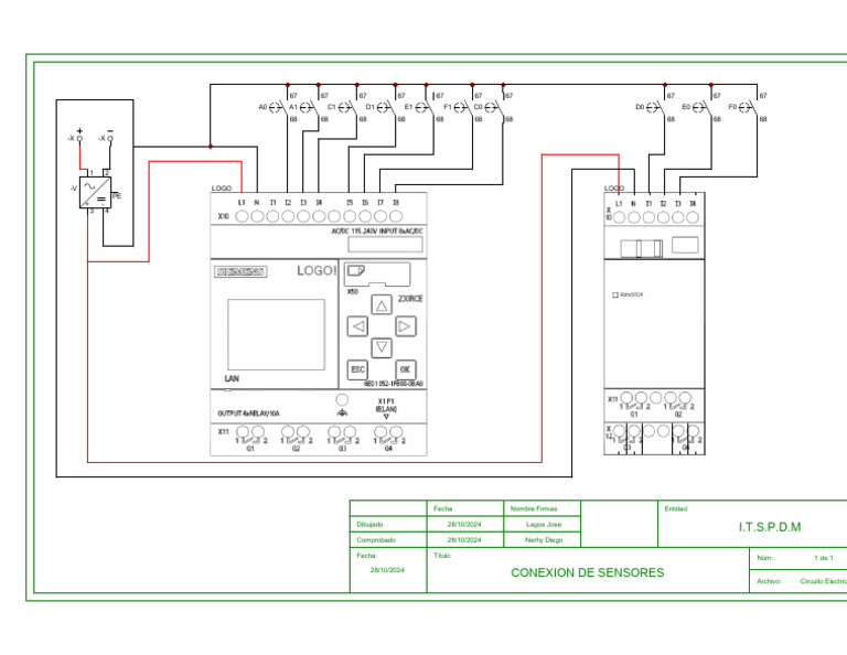 Circuito de Sensores | PDF