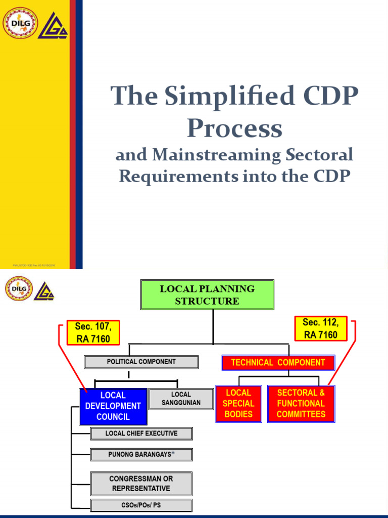 Session 12 Simplified CDP Process v2 Final | PDF | Economies