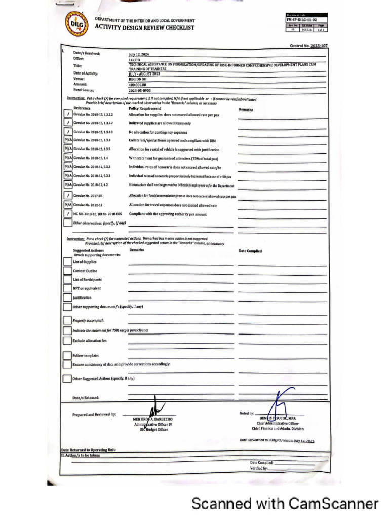 CDP 2023 Activity Design | PDF