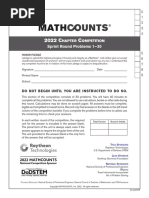 2023 MATHCOUNTS National Competition Results Answer Booklet-1 | PDF