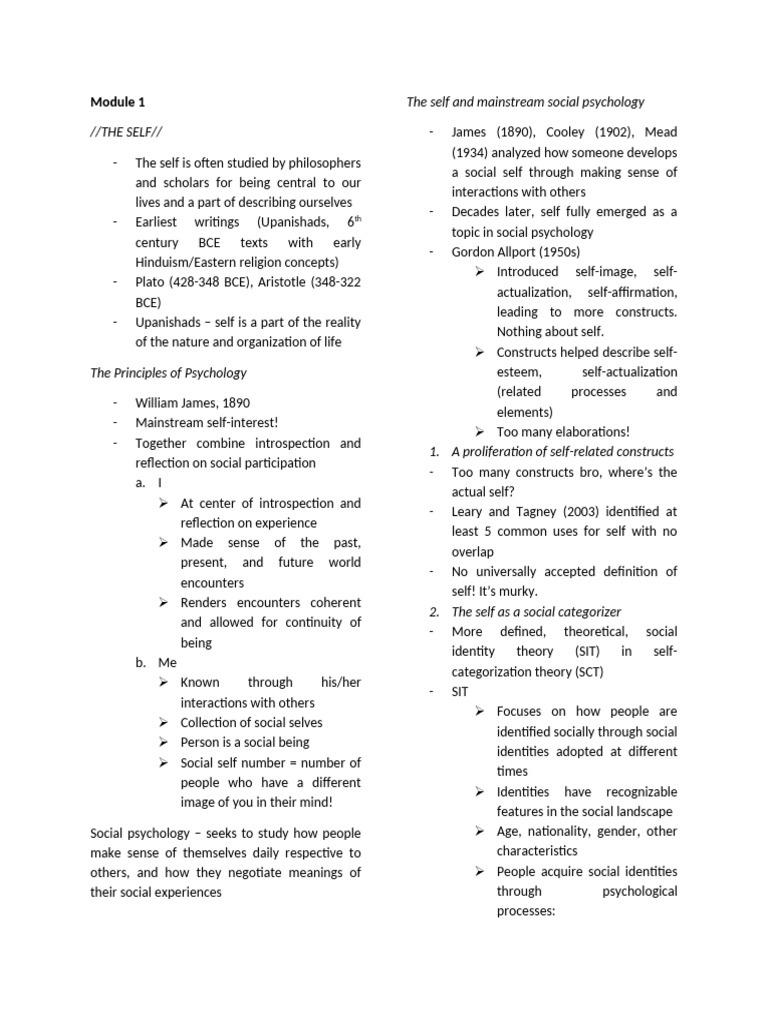 SAS Notes Readings | PDF | Essentialism | Sexual Orientation