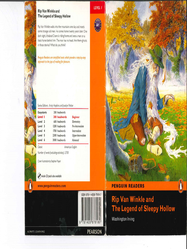 Rip Van Winkle and The Legend of The Sleepy Hollow | PDF