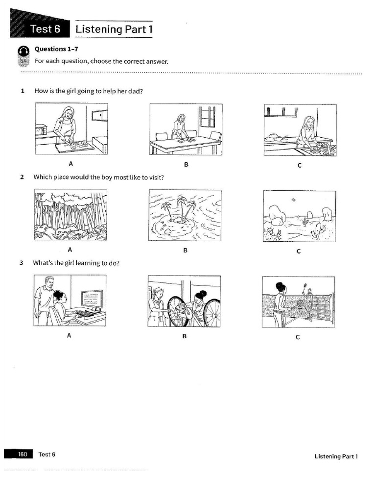 Listening Pet Test 6 | PDF