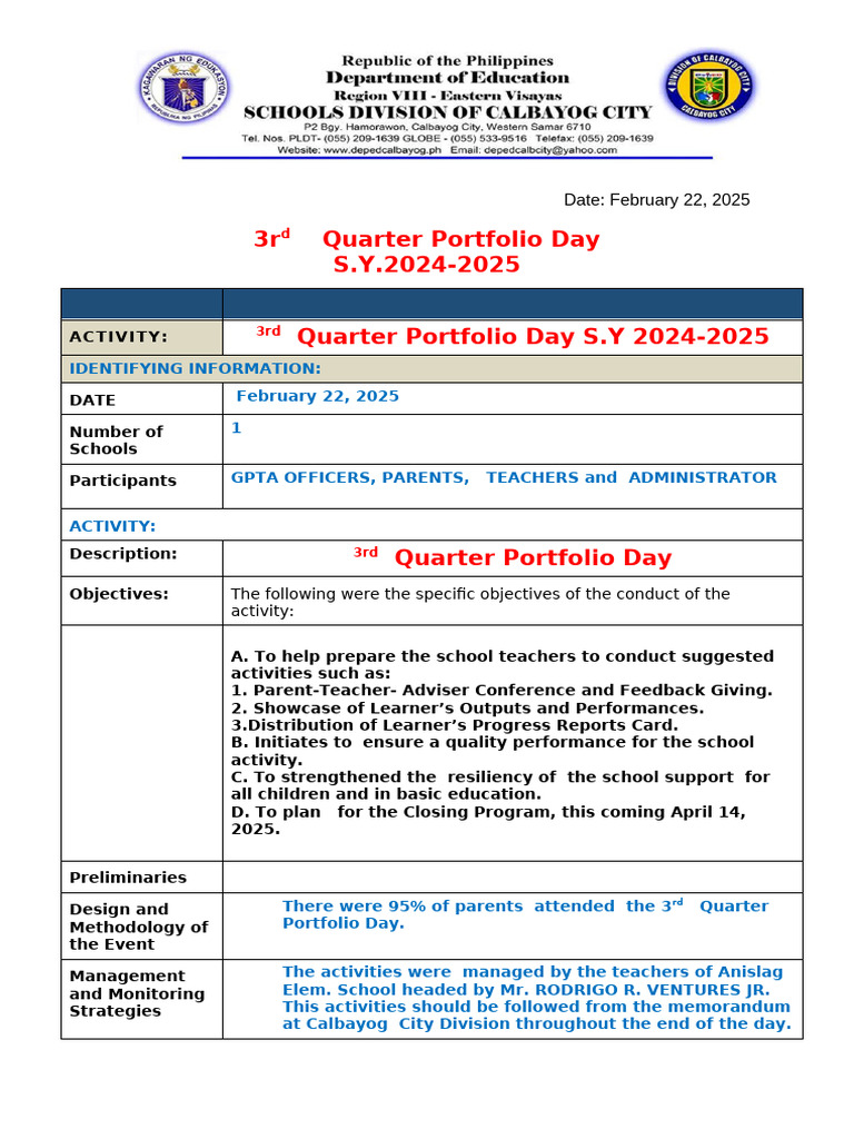 3rd PORTFOLIO ACR Anislag ES | PDF