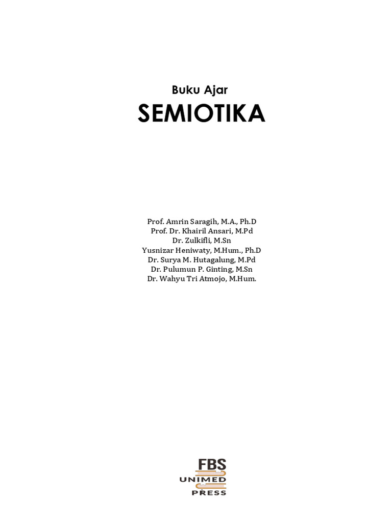 Buku Semiotika | PDF