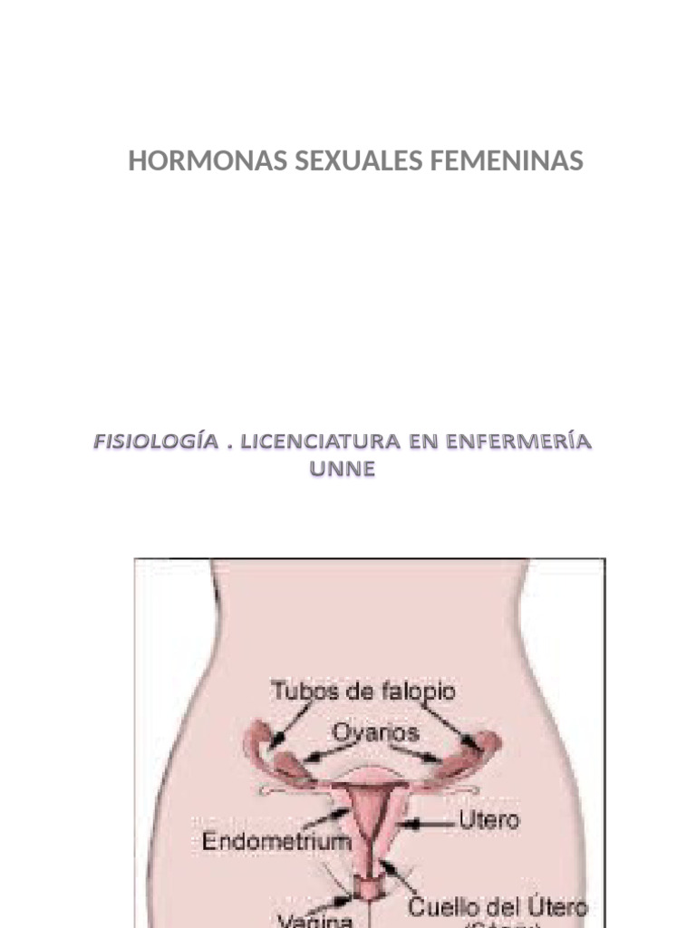 HORMONAS SEXUALES FEMENINAS | PDF | Ovario | Ciclo menstrual