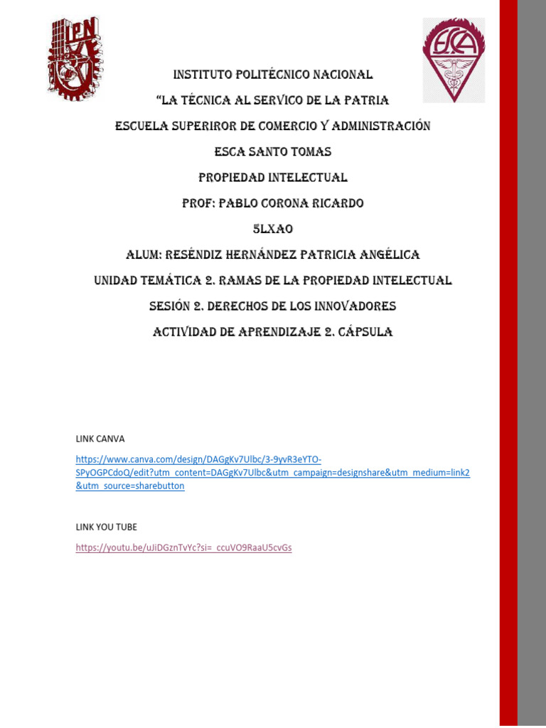 Act 2 P Intelectual Unidad 2 | PDF