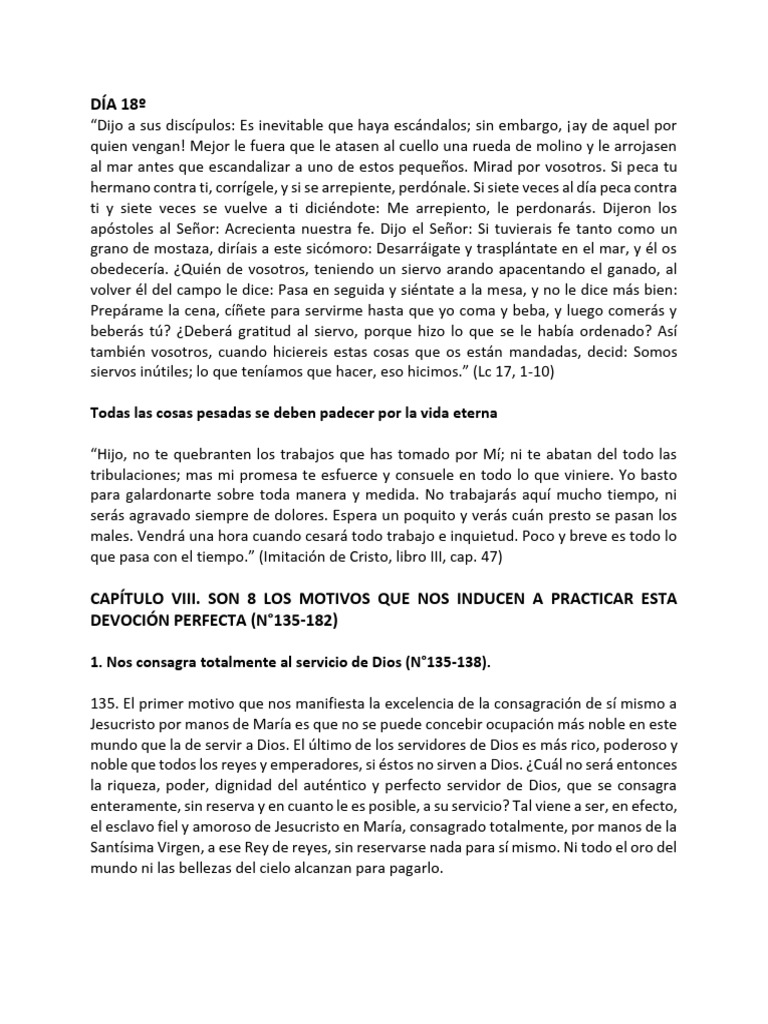 Consagración a María: Fe y Humildad | PDF | María, madre de Jesús ...