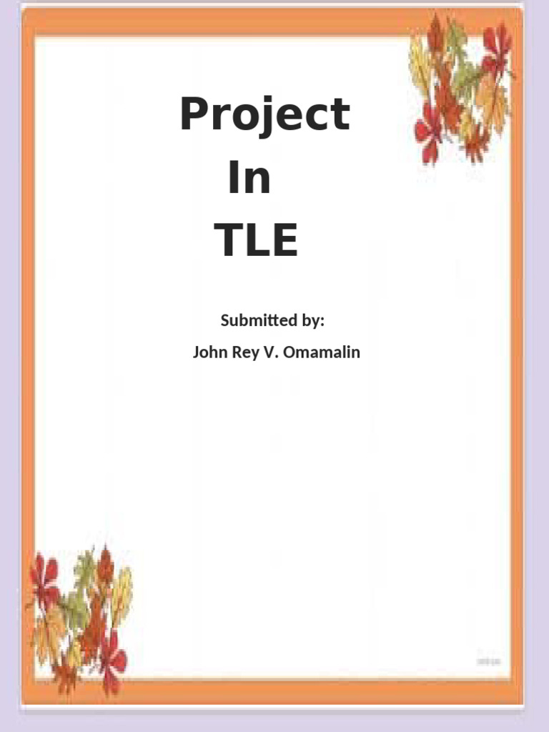 TLE Project Submissions Summary | PDF