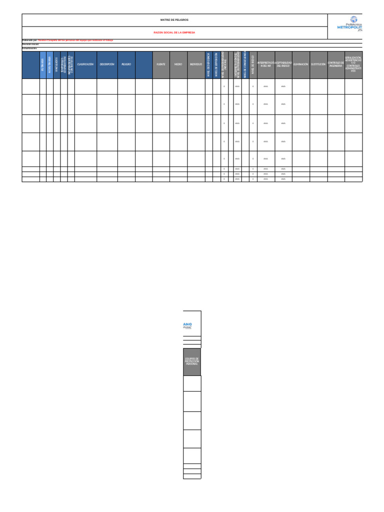 Matriz GTC 45 (1) | PDF