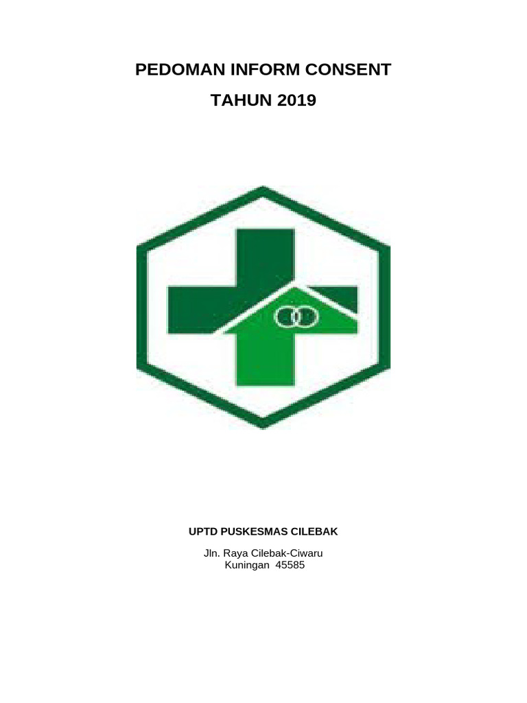 Panduan Informed Consent Medis 2019 | PDF