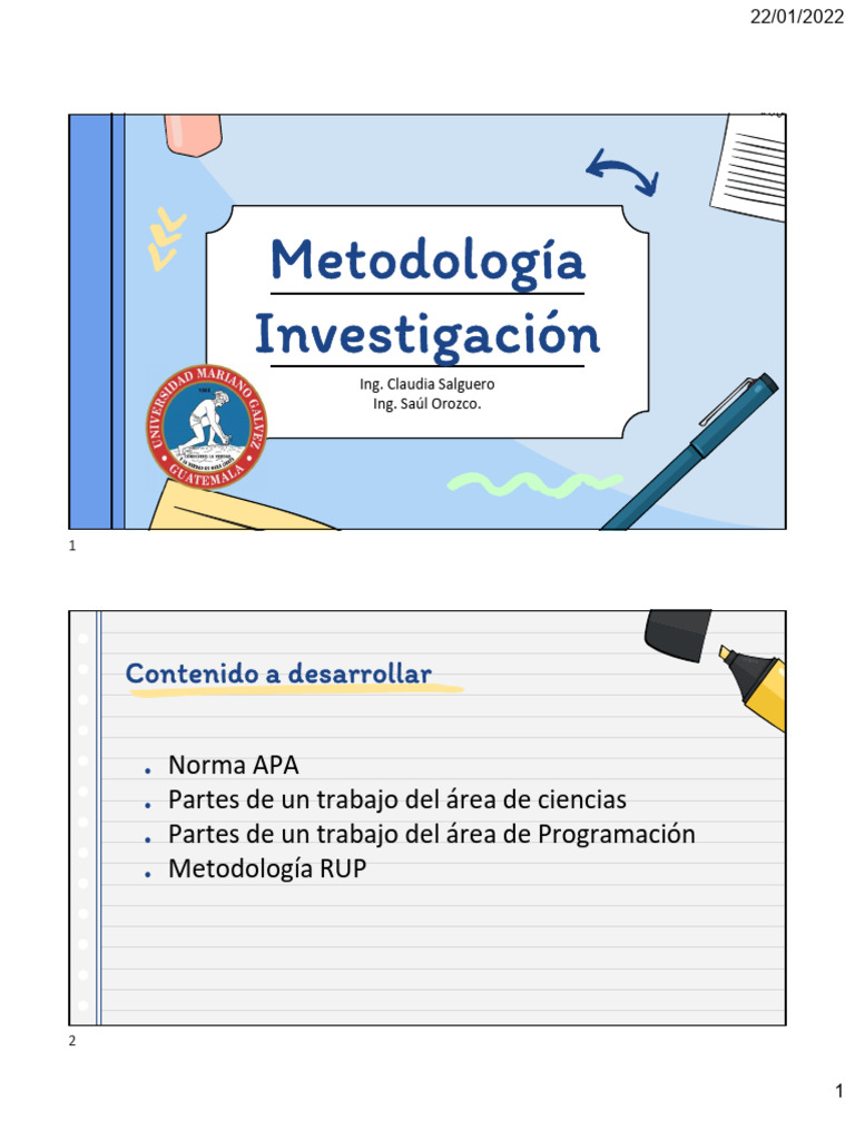 Propedéutico 2022 Metodologia de La Investigación Segunda Fecha. | PDF | Estilo apa | Bibliografía