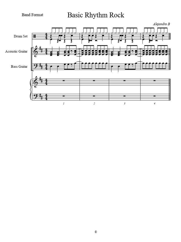 Rock Band Rhythm | PDF